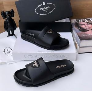 Prada Quality Luxury Men Slides in Lagos Island (Eko) - Shoes, Crystal ...