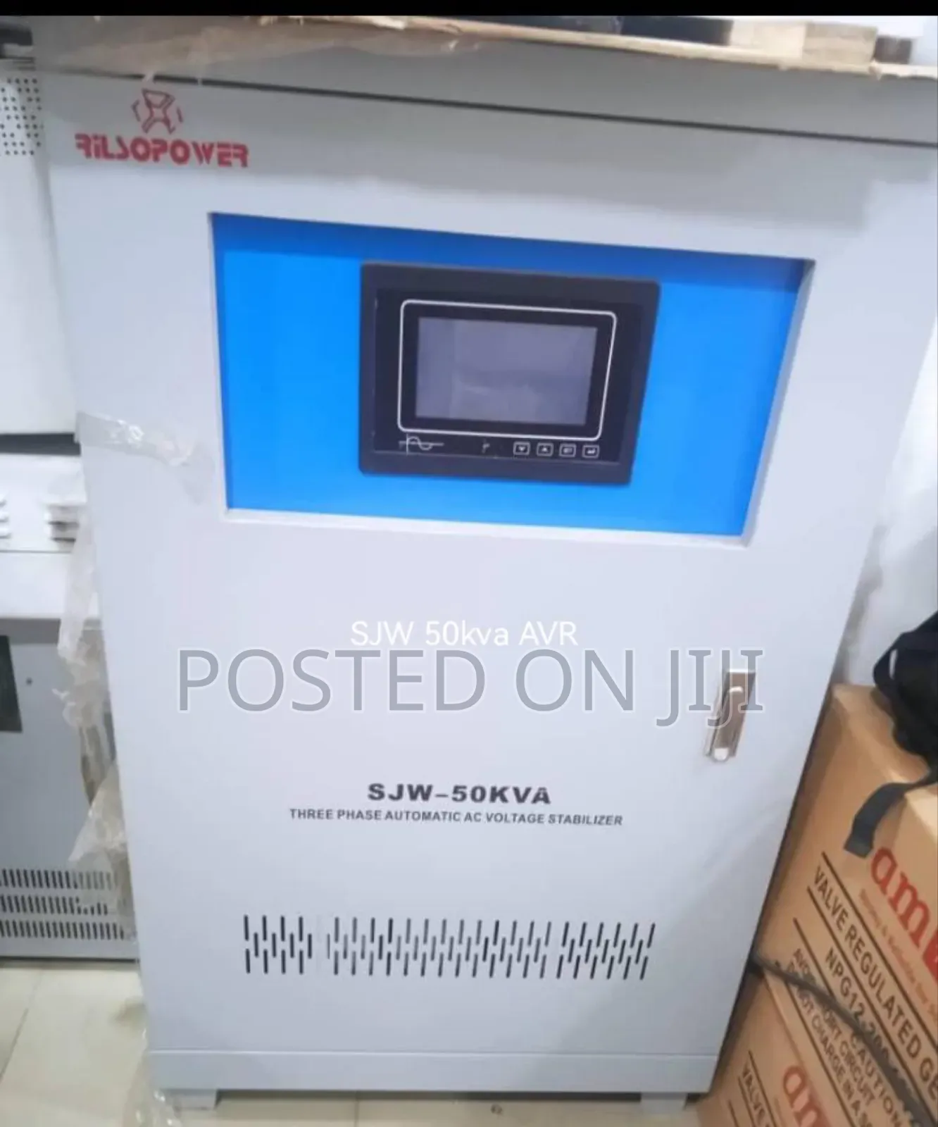 Rilsopower 50kva 3phase AVR SJW Motor Servo Stabilizer in Ojo ...