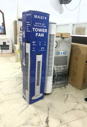 White Maxi Oscillating 40" Tower Fan in Ojo - Home Appliances ...