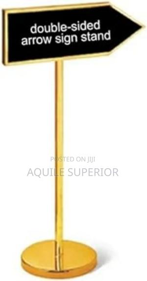 Double Sided Arrow Sign Board [][][] in Victoria Island - Printing ...