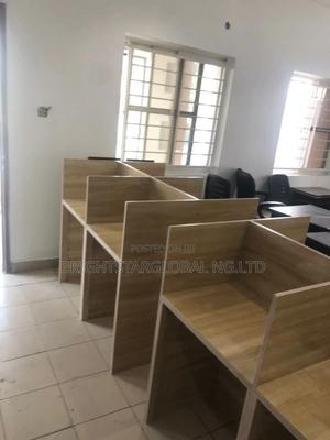 4seaters Office Workstation Table With Strong Wood in Ikeja - Furniture ...