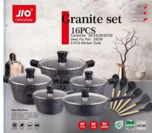 Jio Original Cookware Granite Set Pot.16pcs in Lagos Island (Eko ...