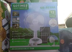 GD Times Rechargeable Table Fan in Lagos Island (Eko) - Home Appliances ...