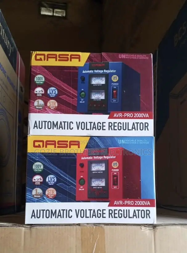 QASA 2000 Watts STABILIZER (2000VA) Analogue Display in Nyanya ...