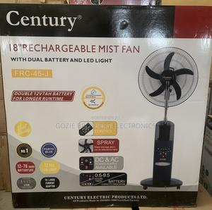 Century 18inches Water and Rechargeable Stand Fan (Mist Fan) for sale ...