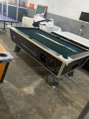 Standard Size Marble Coin Operated Snooker Billiard Table in Ikeja ...