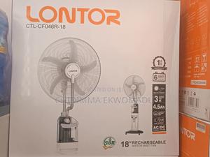 Lontor 18" Rechargeable Water Mist Fan/Air Cooler CTL-Cf046r in Amuwo ...