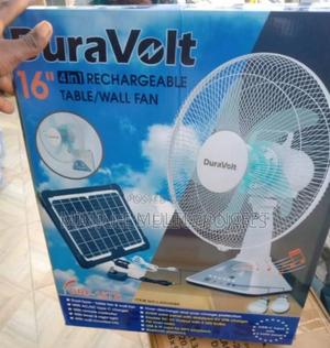 Duravolt 16inch Solar Rechargeable Table Fan in Ibadan - Home ...
