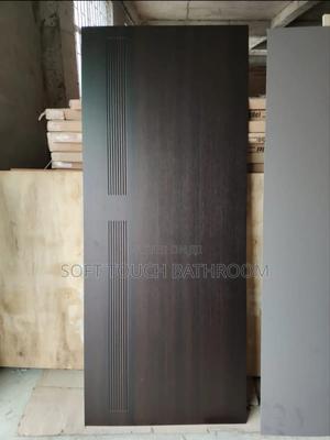 Luxury Imported HDF Wooden Door With Frame High Quality in Orile ...