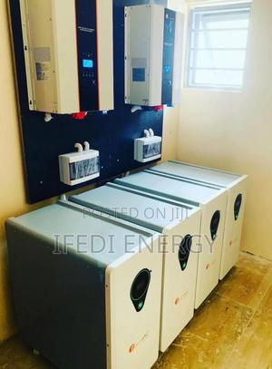 20kva-Inverter Hybrid Setup/ 70kwh Lithium With Panels in Ikeja - Solar ...