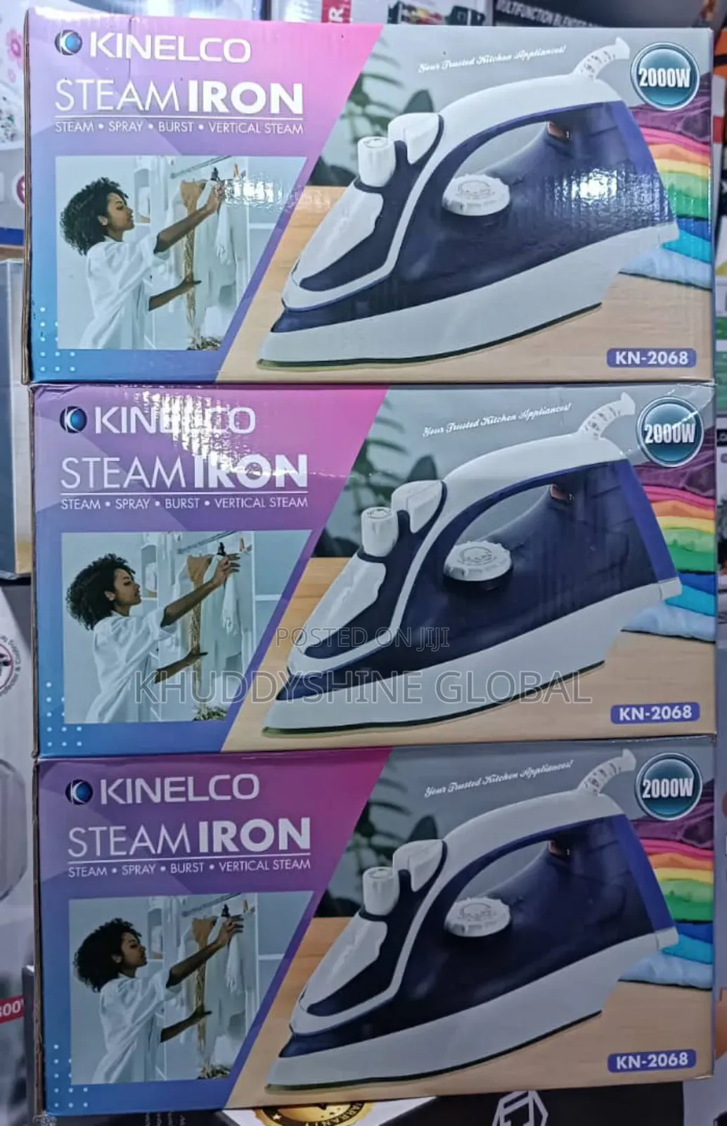Kinelco Steam Iron 2000W in Lagos Island (Eko) - Home Appliances ...