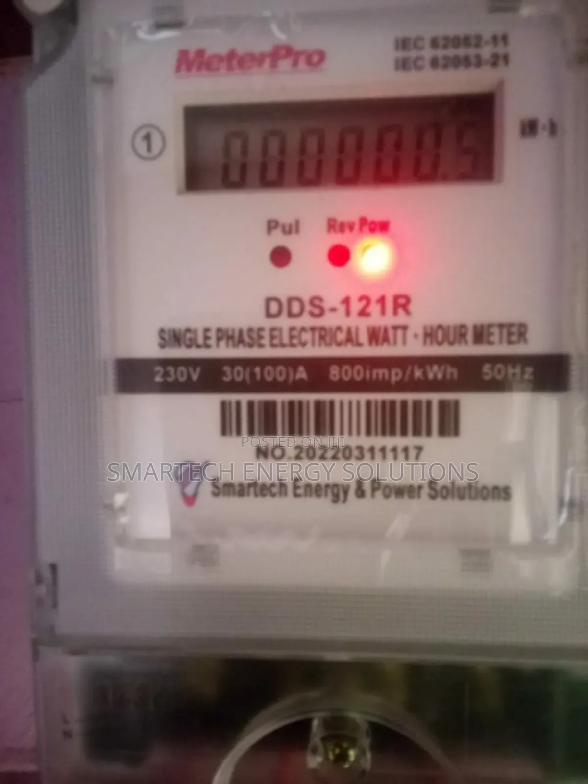 Single Phase Check Meter 2-Wire KWH Smart Meter (100amps) in Surulere ...