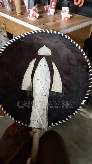 Black Animal Skin Hand Fan For Igbo Traditional Men in Ojo - Clothing ...