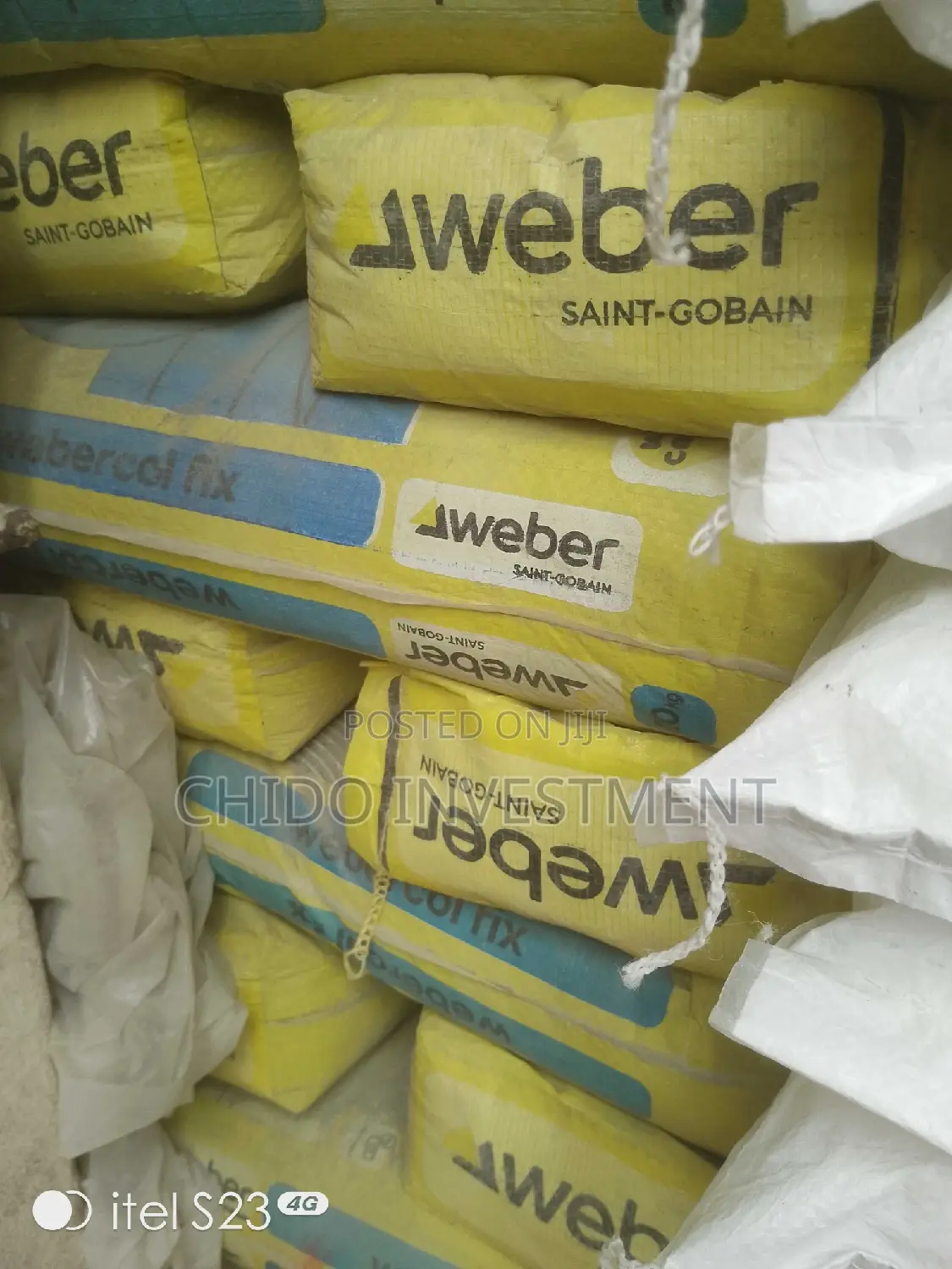 Weber Tile Fix Gum Cement in Orile - Building Materials & Supplies ...