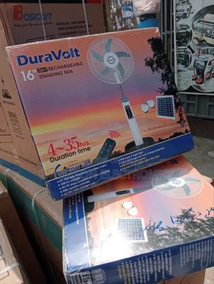 Duravolt Rechargeable Standing Fan 16 Inches in Apapa - Home Appliances ...