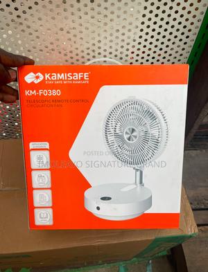 15,000mah Kamisafe Rotating Rechargeable Table Fan in Lagos Island (Eko ...