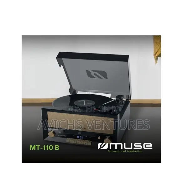 Muse Vintage Turntable Micro System FM Radio CD Player, USB in Ajah ...