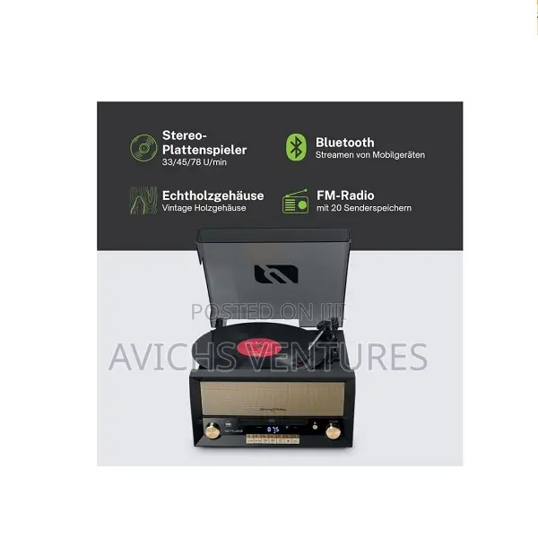 Muse Vintage Turntable Micro System Fm Radio Cd Player, Usb in Ajah ...