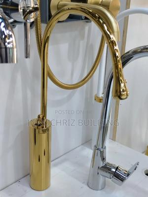 Gold Long Neck Tap (5443) in Orile - Plumbing & Water Supply, Chima ...