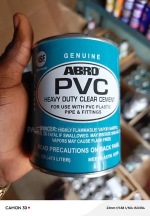 Abro PVC Heavy Duty Clear Cement in Port-Harcourt - Building Materials ...