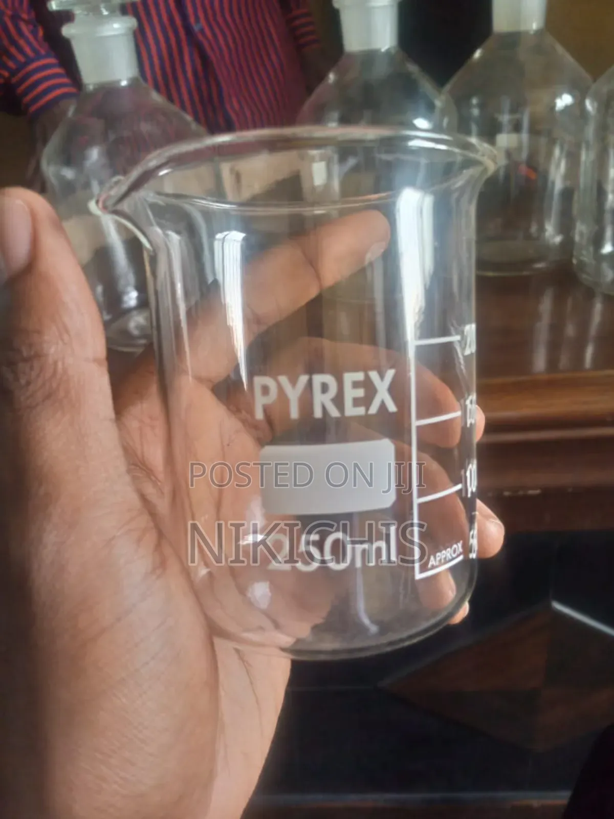 Pyrex Beaker Available in 50ml, 100ml, 250ml 1l for sale - Nikichis ...