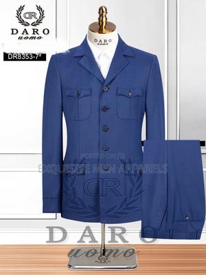 Classic Daro Turkish Safari Quality v-Neck Men’S Suit in Lagos Island ...