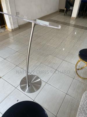 Pulpit Acrylic Crystal Stainless Single Pole in Lekki - Furniture ...