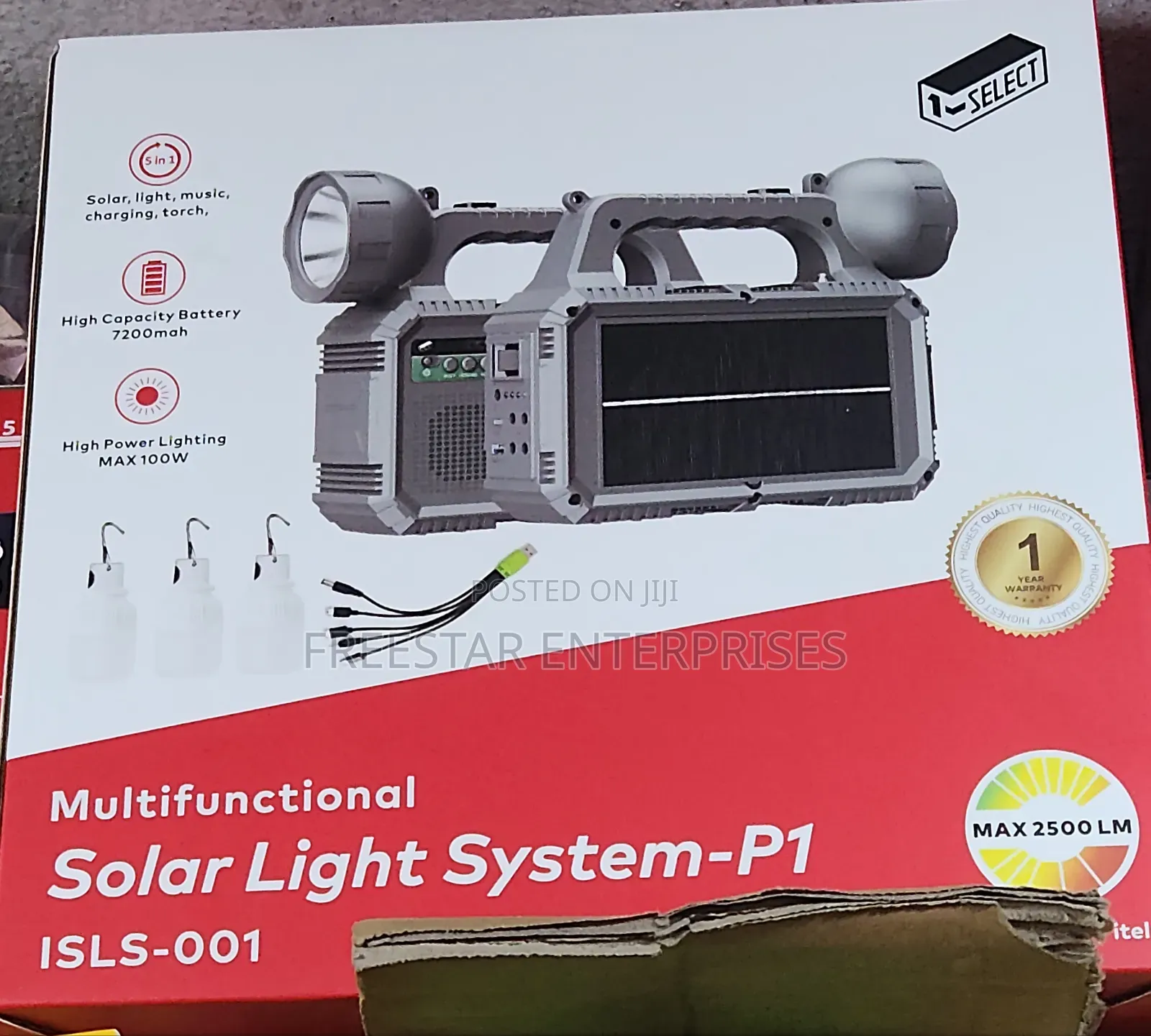 Itel Solar Light, FM Radio MP3 Player. Itel P2 Solar Light in Ikeja ...