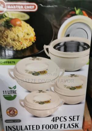 Master Chef 11 Litre Capacity 4PCS Set Insulated Food Flask in Lagos ...