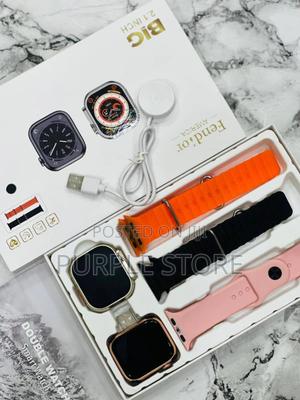 Fendior Double Watch Smartwatch for sale - Purple store Price: ₦ 32,000 ...