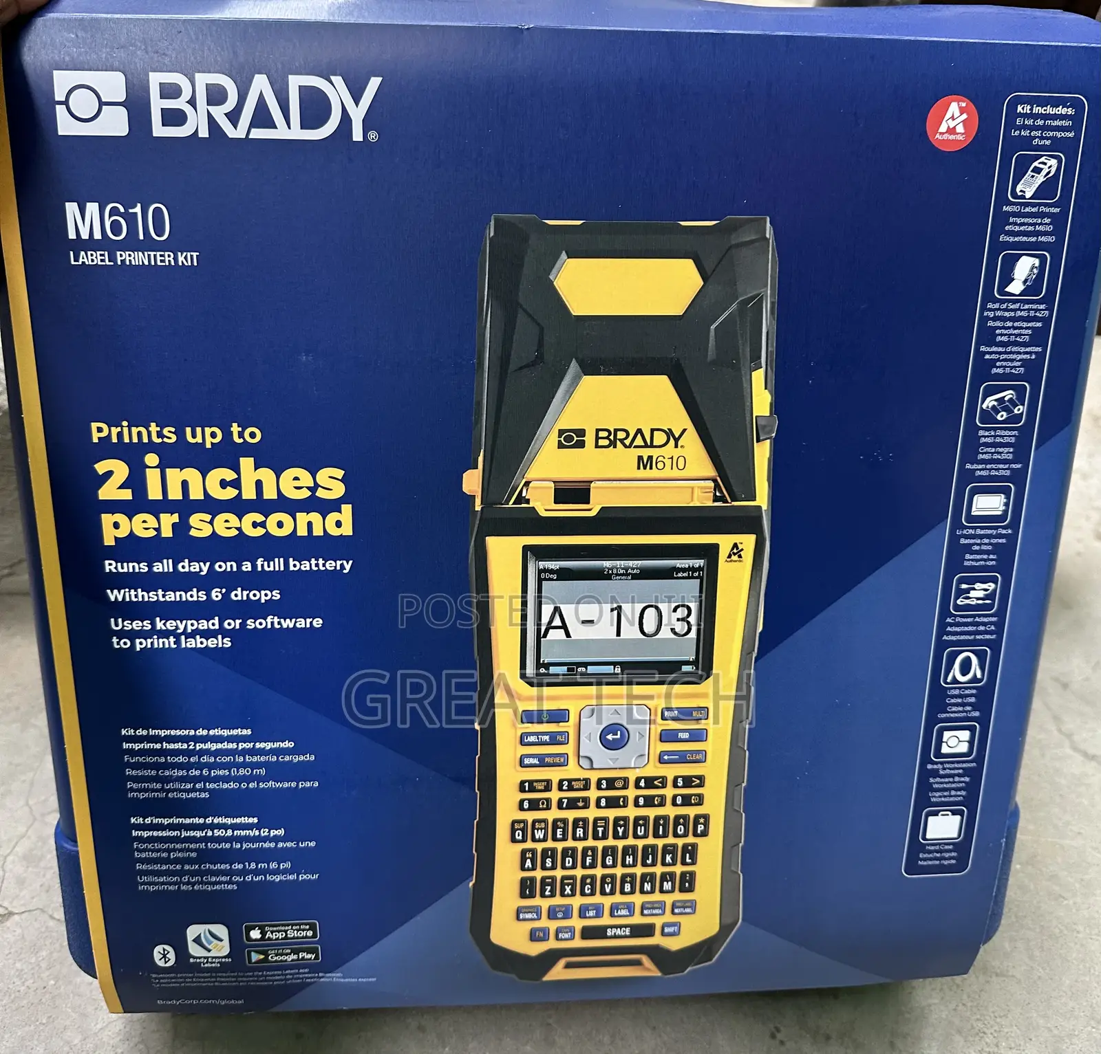 Brady M610 Labeling Machine in Ajah - Measuring & Testing Tools, Great ...