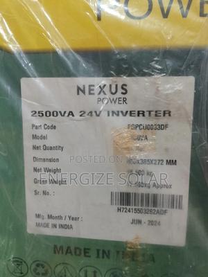 2.5kva 24v Nexus Inverter in Amuwo-Odofin - Solar Energy, Energize ...