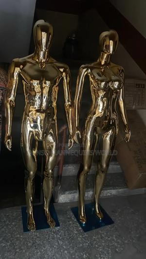 Male Gold Chrome Normal Size Mannequin for sale - Nonso MANNEQUINS ...