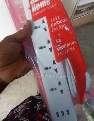 New Itel 5 Sockets Extension Box With 3 USB in Ikeja - Electrical ...