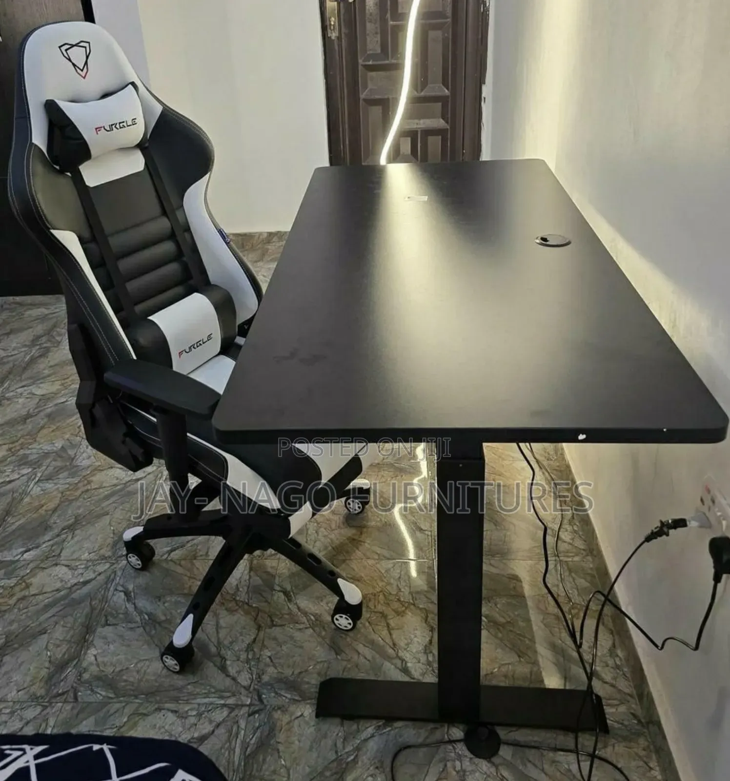 Executive Chair Electric Adjustable Height Office Table in Ojo ...