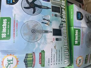 18 Inches Multi Functional Rechargeable Solar Fan in Ojo - Home ...