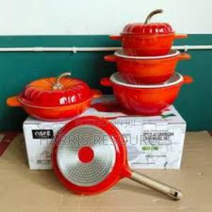 9 PCS Aluminium Non-Stick Coating Pots in Port-Harcourt - Kitchenware ...