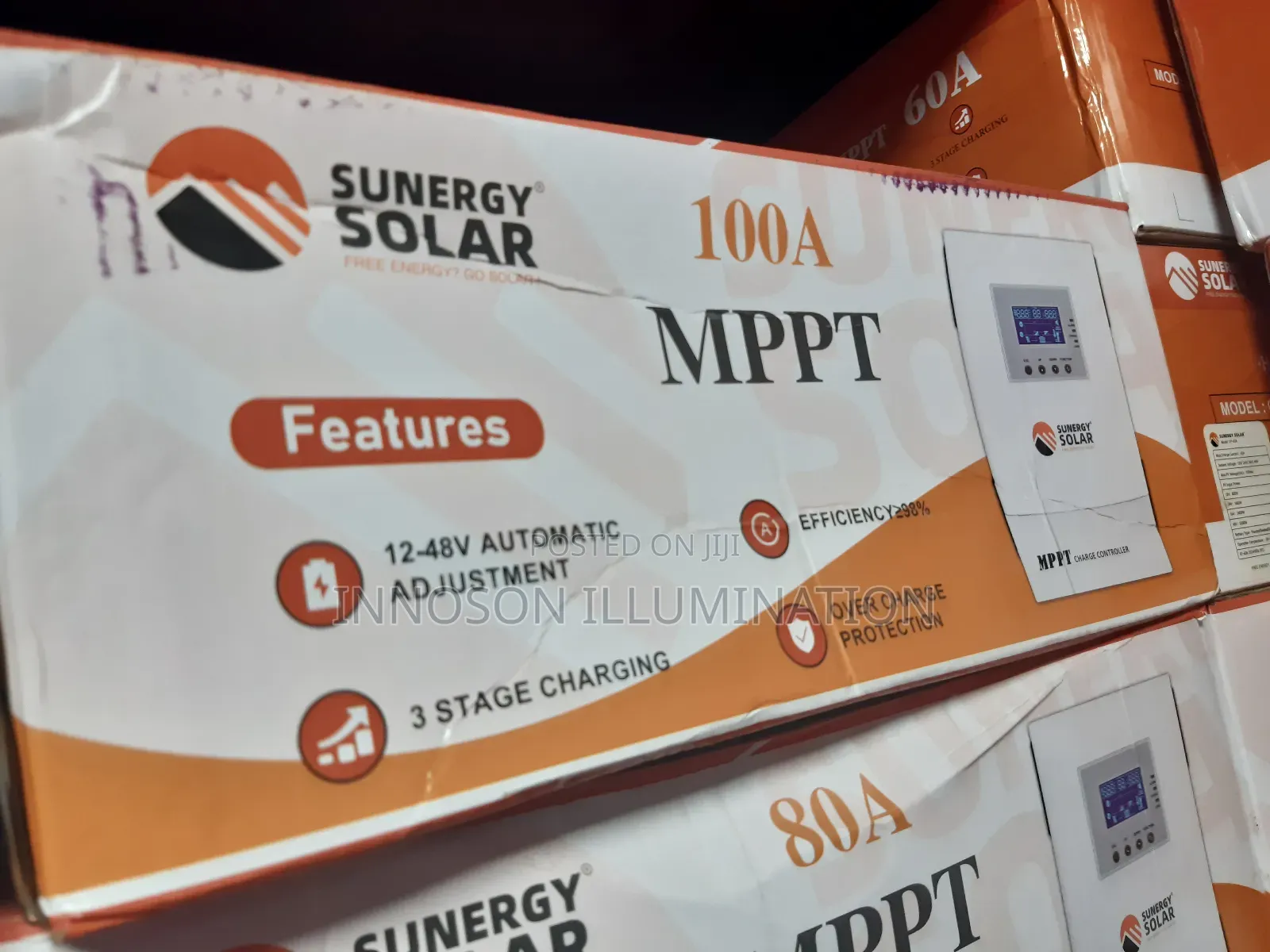 100A Sunergy MPPT Charger Controller in Ojo - Electrical Equipment, Blessed Agbogidi | Jiji.ng