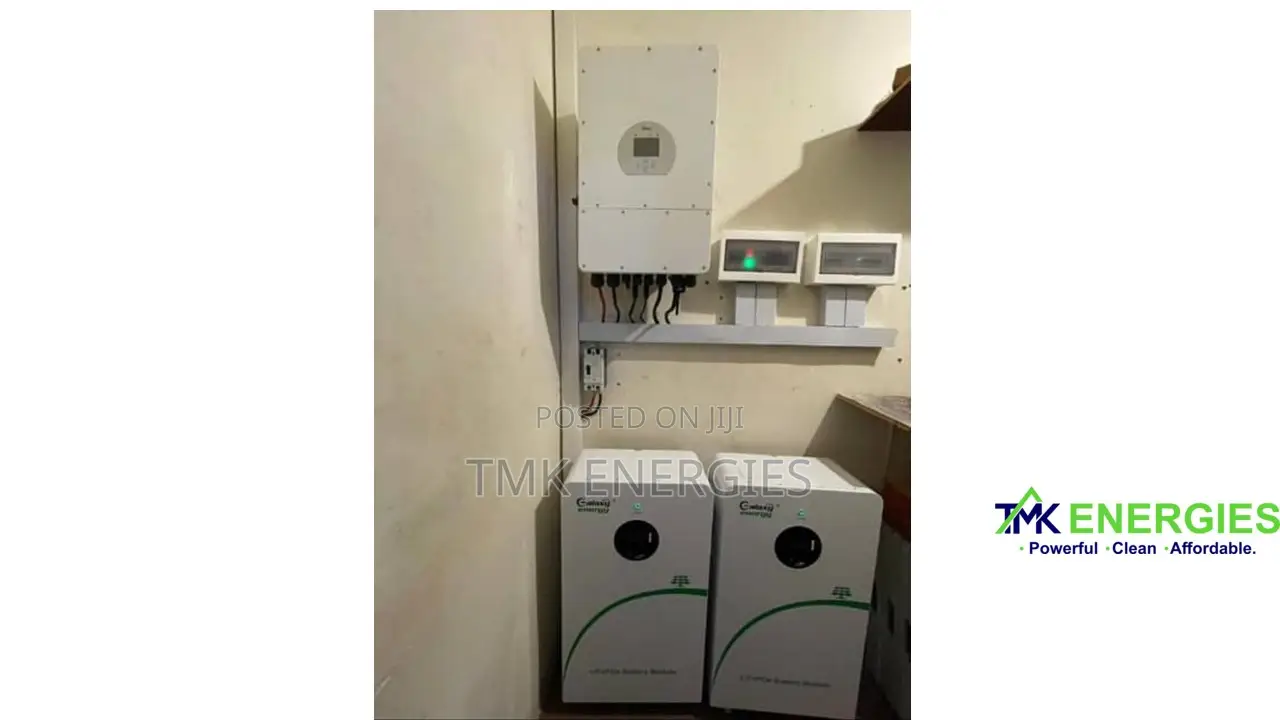 15kva Inverter Installation With 20kwh Battery And Panels in Ikeja ...