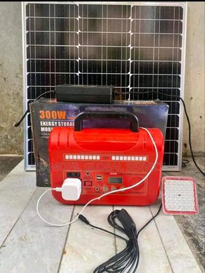 Red Color Solar Generator 300w 25ah 60w Panel in Ojo - Solar Energy ...