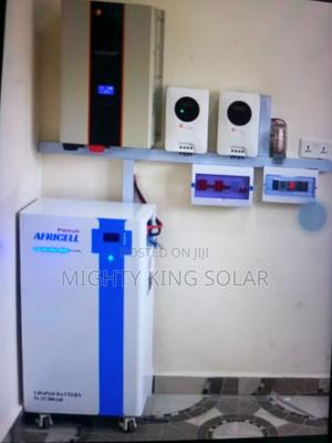 3 In One Solar Lithium Battery, Inverter, Charge Controller in Lekki ...