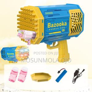Children's Handheld Bazooka Bubble Machine-Blue Yellow in Surulere ...