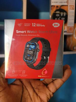 Itel Storm Ultra Scratch Proof Smart Watch Storm Ultra Black for sale ...