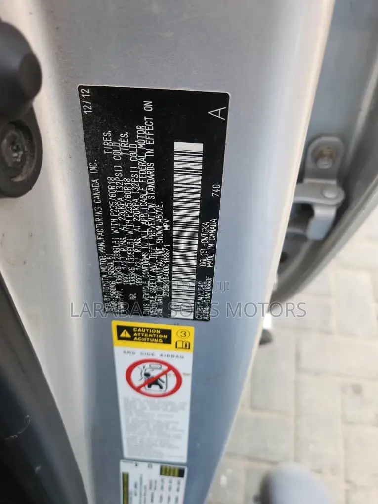 Lexus RX 350 AWD 2013 Silver in Ikoyi - Cars, Ayuba Hamman Laraba | Jiji.ng