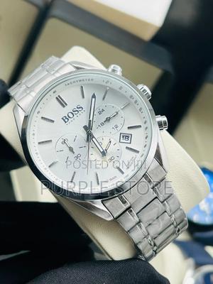 Hugo Boss ~Chronograph~Silver in Lagos Island (Eko) - Watches, Purple Store | Jiji.ng