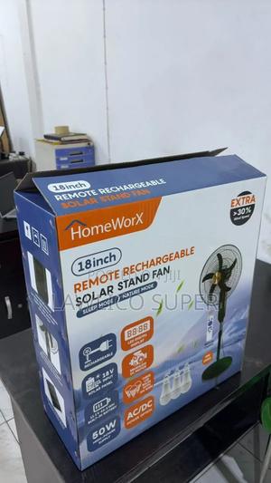 Home Worx Solar Standing Fan in Ojo - Security & Surveillance, Lawlico Super Communication | Jiji.ng