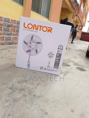 Lontor 18inch Fan With Solar Charging, Timer, Remote Control in Lekki ...