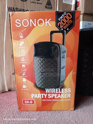 Sonok 8" Wireless Party Speaker in Ojo - Audio & Music Equipment, Uncle ...