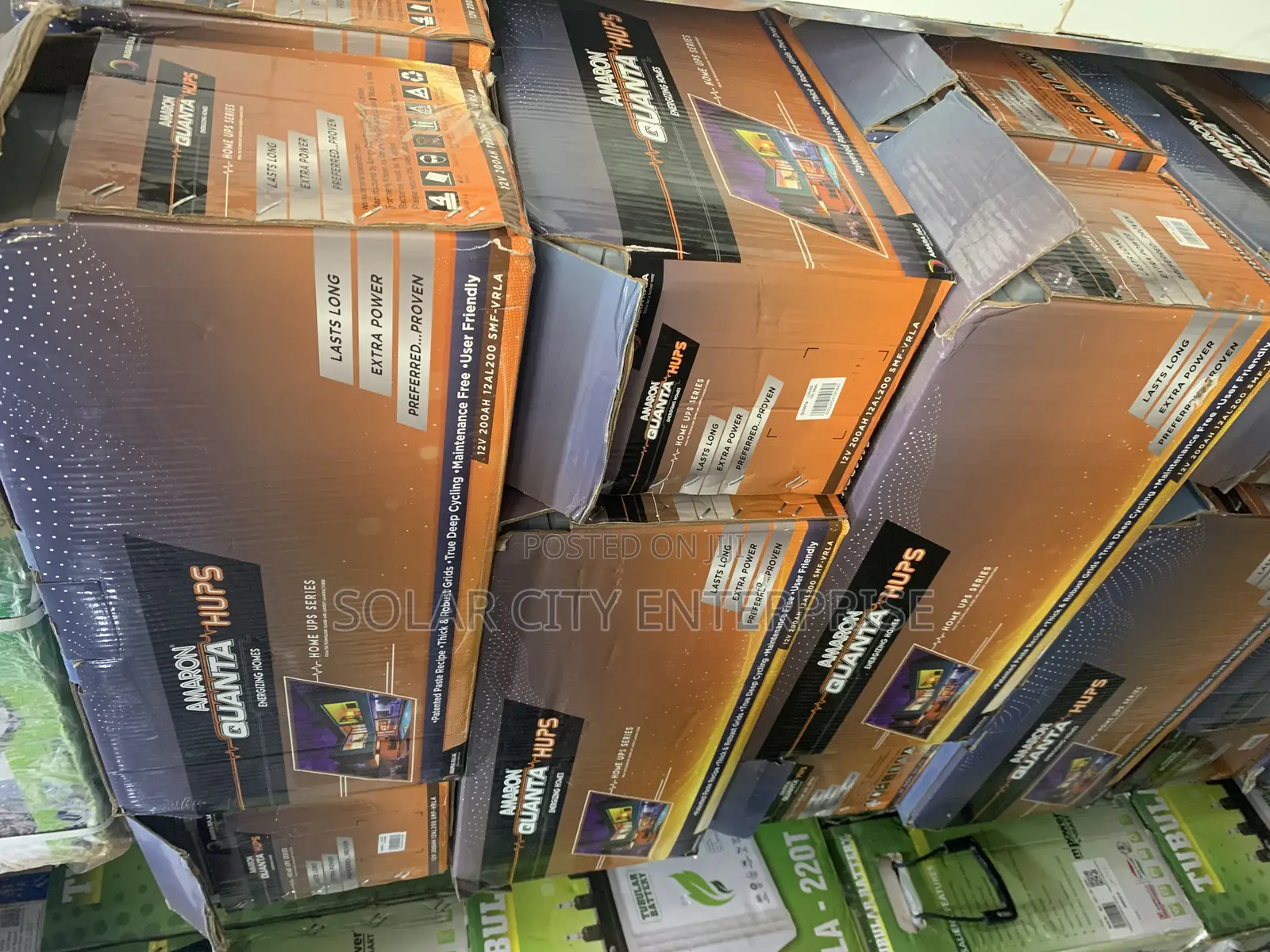 Amaron Quanta Dry Cell Battery 200a 12v in Ojo - Solar Energy, Solar ...