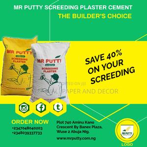 Mr Putty Screeding Plaster Cement in Wuse 2 - Building Materials ...
